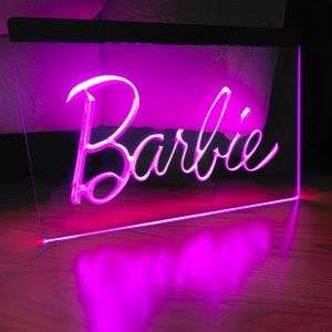 Other | Barbie Led Neon Light Sign 8x12 | Poshmark